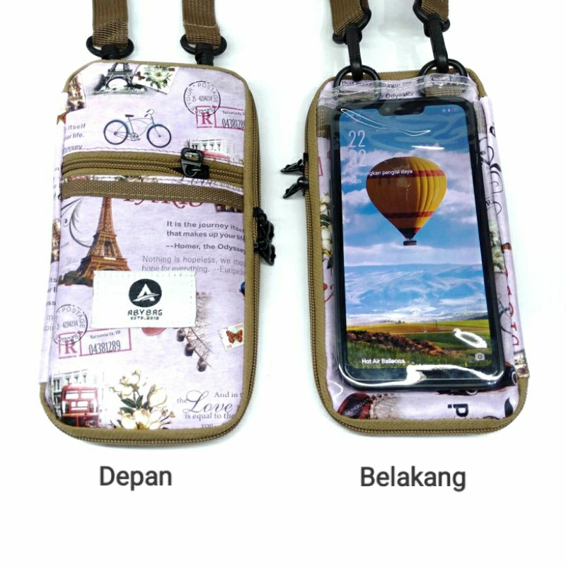 Jual ABYBAG - Tas selempang mini hp wanita/tas hp gantung leher ...