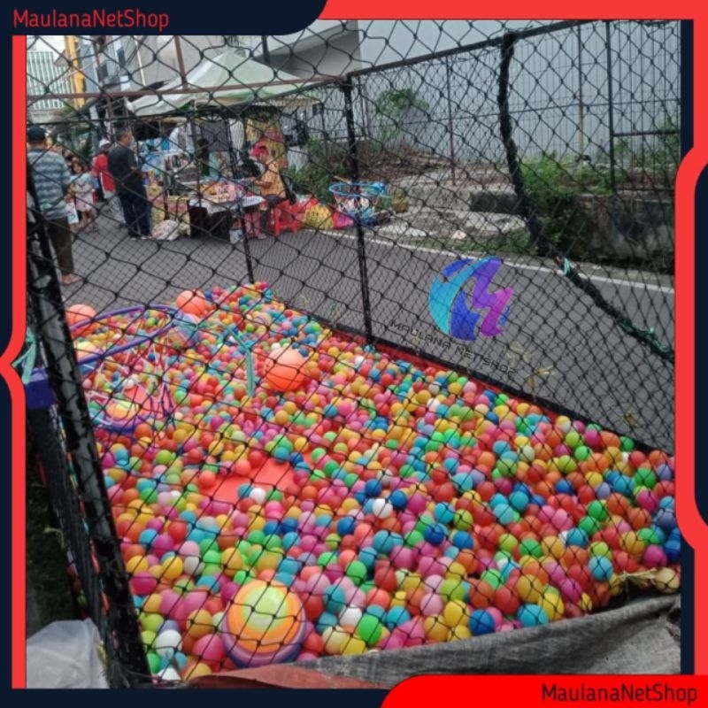 Jual Jaring Mandi Bola Playground Anak Anak Super Tebal Free Tali ...