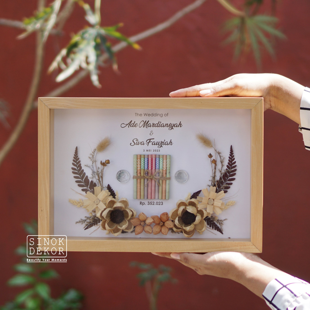 Jual Bingkai Mahar Pernikahan / Frame Mahar Nikah / Mahar Rustic | Shopee Indonesia