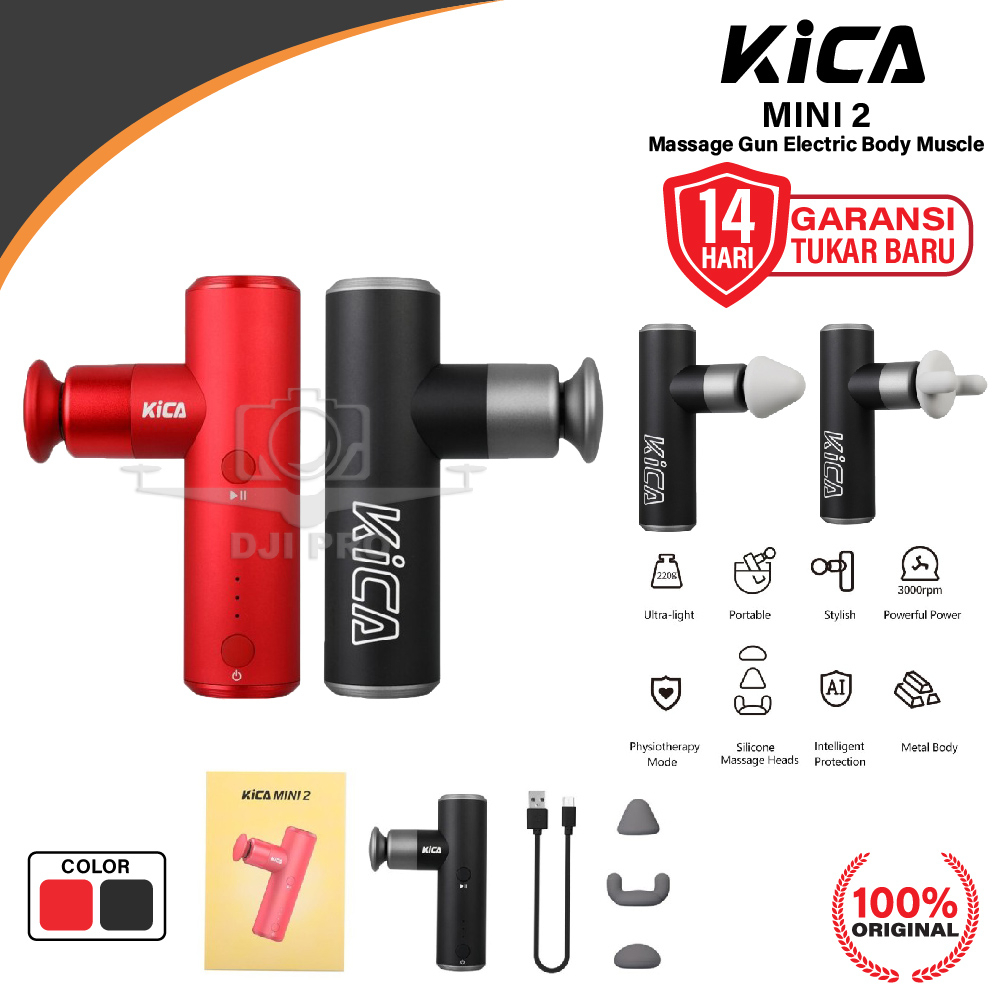 Jual Kica Mini 2 Massage Gun Relaxing Muscle Alat Pijat Elektrik ...