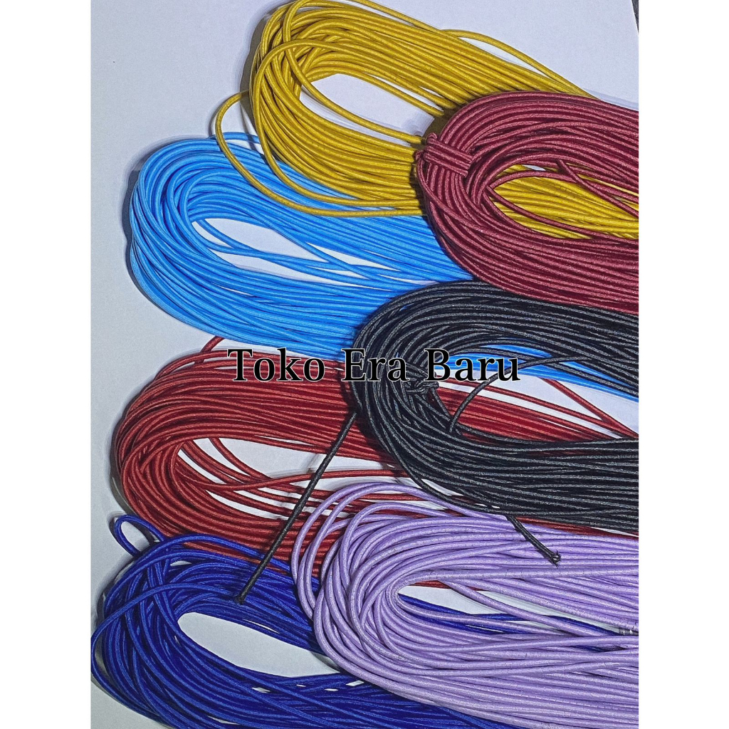 Jual TALI ELASTIS POLOS TALI SENGKELIT-TALI KARET -TALI KANCIING-MASKER ...