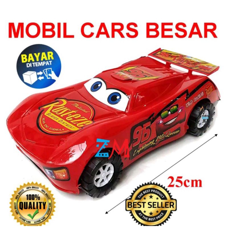 Jual Mainan Anak Mobil Cars LT53 MC Queen Pull And Go | Shopee Indonesia