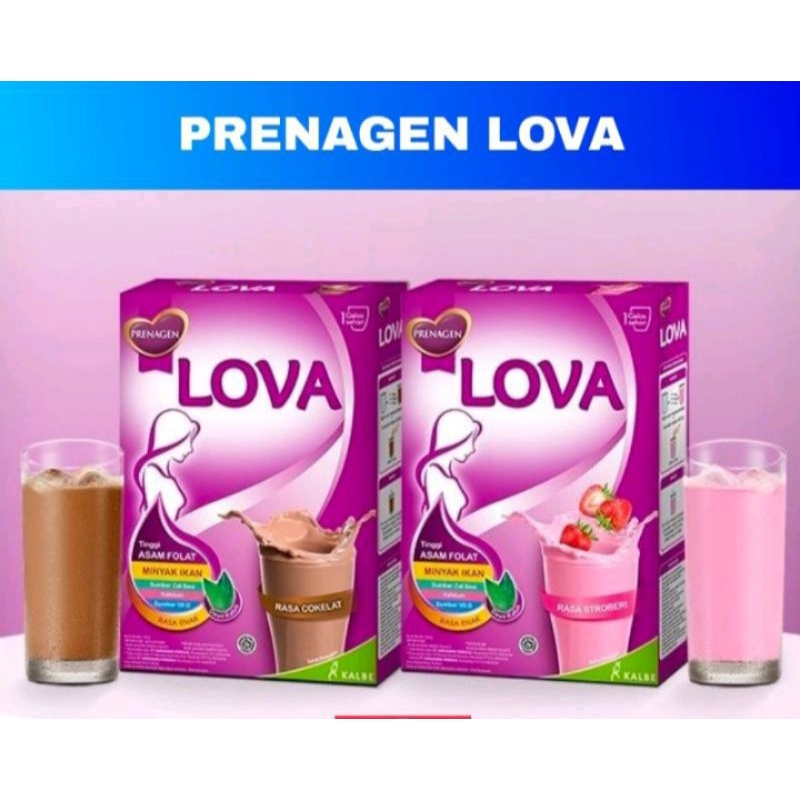 Jual SUSU PRENAGEN LOVA RASA COKLAT DAN STRAWBERRY 120GR | Shopee Indonesia