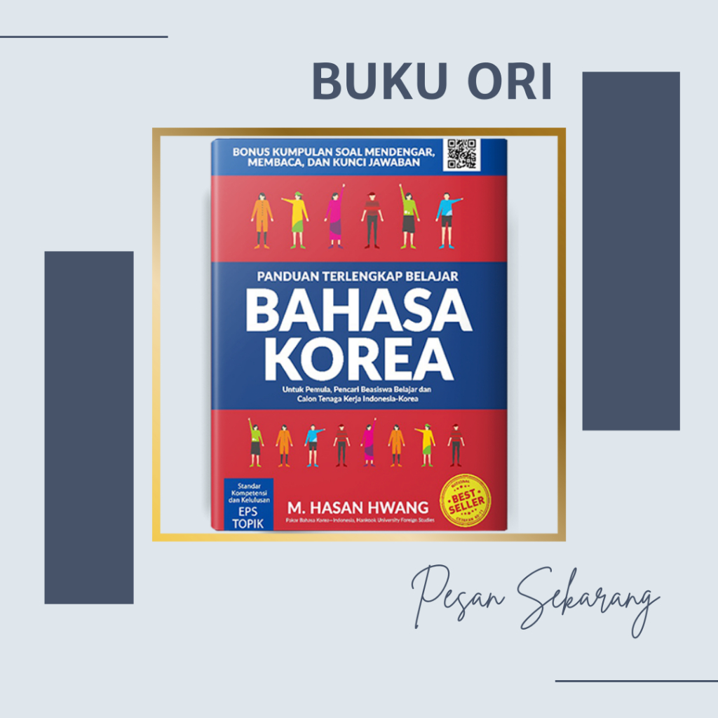 Jual Buku Panduan Terlengkap Belajar Bahasa Korea Best Seller Renebook | Shopee Indonesia