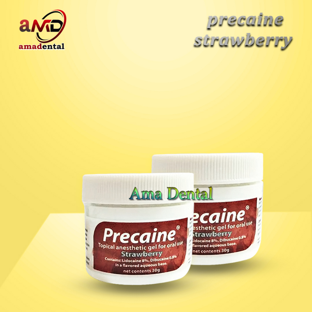 Jual Precaine precain topical gel anesthetic anestesi topikal dental ...