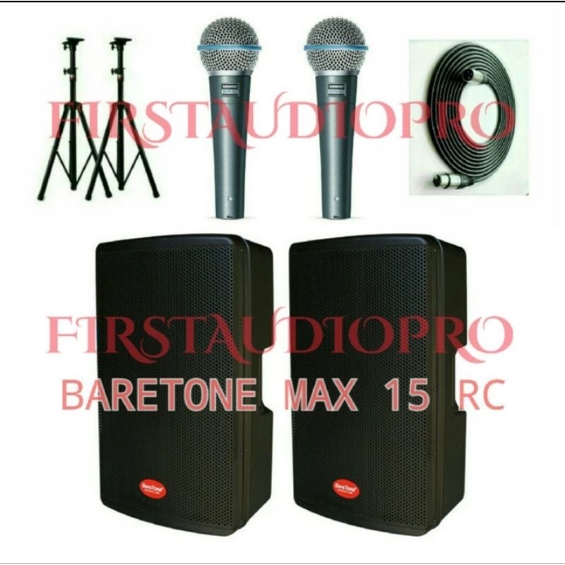 Jual Speaker Aktif BareTone Max 15RC / MAX15RC / MAX-15RC / MAX 15 RC ...