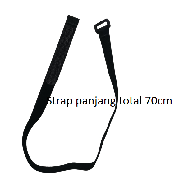 Jual 70cm Tali Strap Velcro Pengikat buckle Panjang 70cm 700mm ties ...