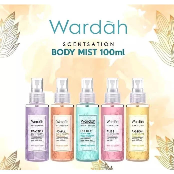 Jual Wardah Scentsation Body Mist 100 ml | Shopee Indonesia
