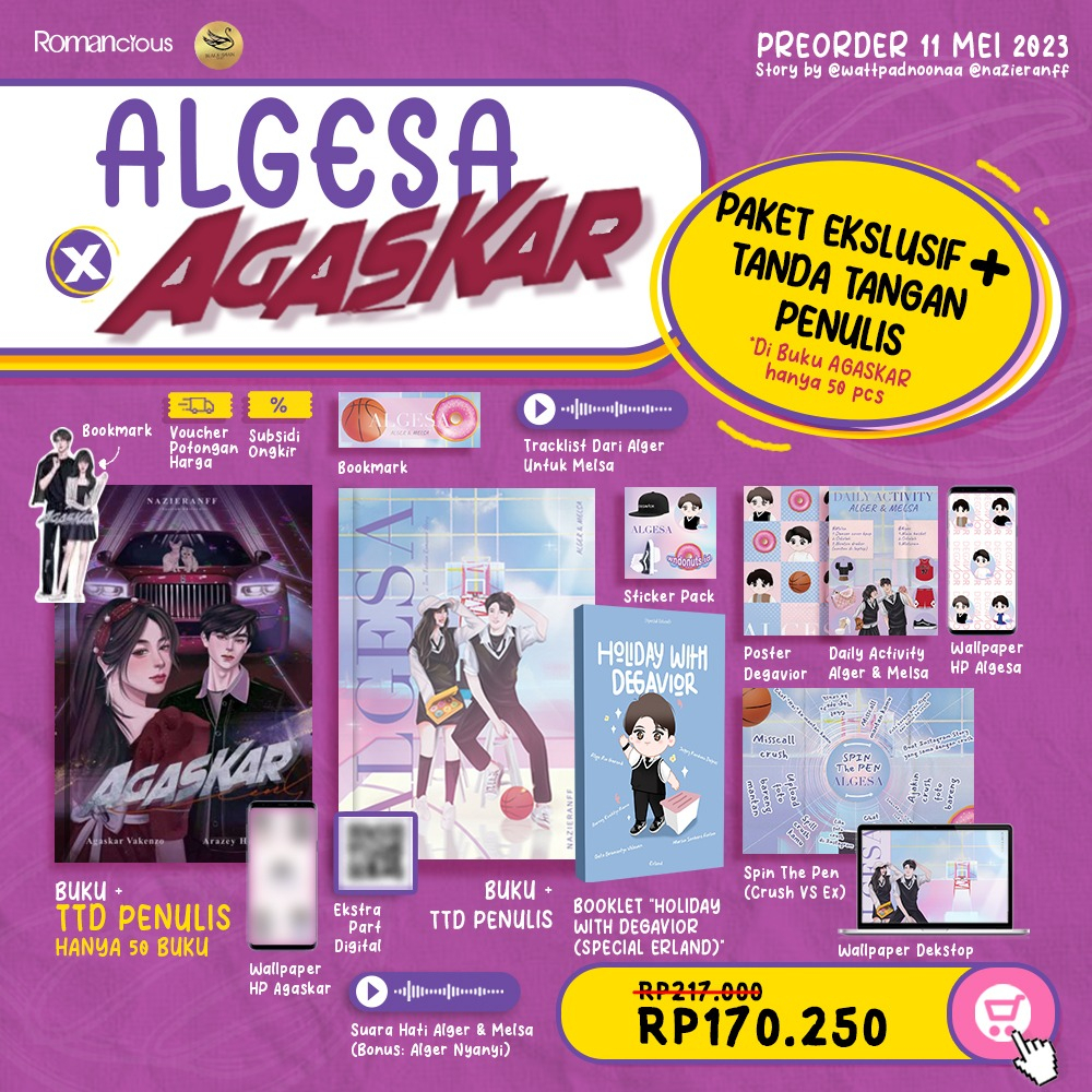 Jual ALGESA X AGASKAR | Shopee Indonesia