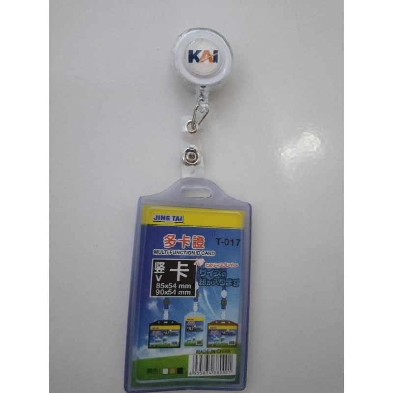 Jual Name Tag Yoyo, ID CARD KAI (Kereta Api Indonesia) yoyo transparan ...