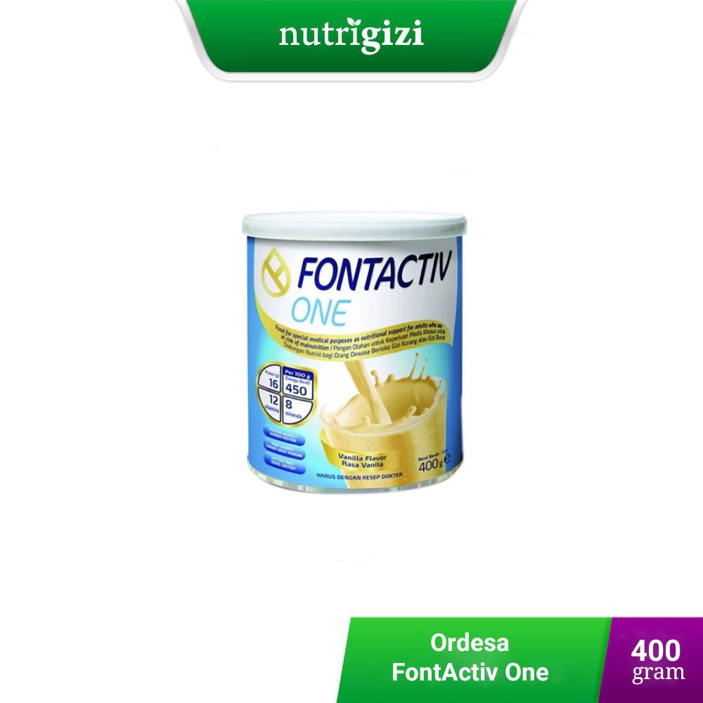 Jual Nutrigizi | Ordesa Fontactiv One Powder Kaleng 400 gram Rasa ...