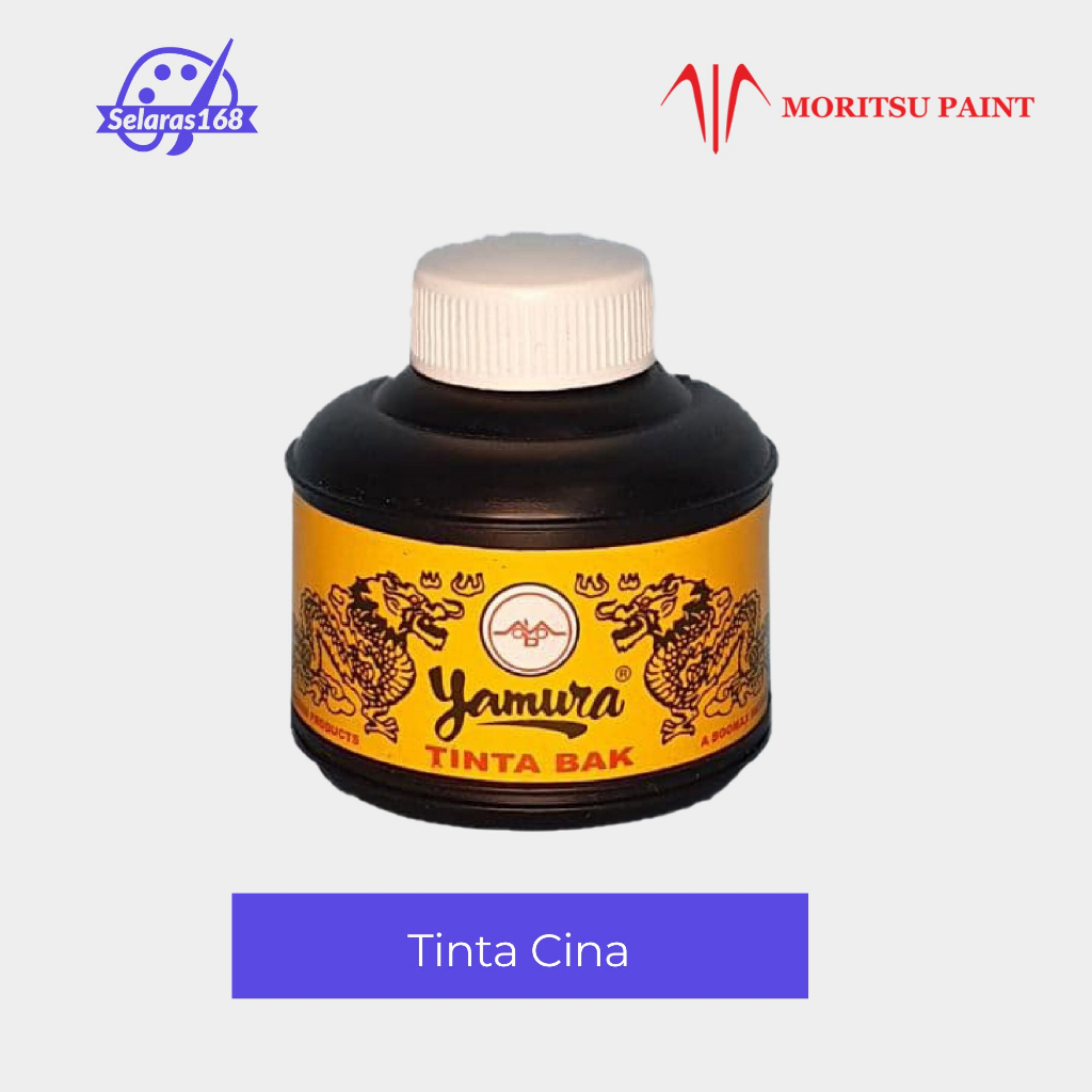Jual Tinta Cina/Tinta Yamura/Naga Yamura Kaligrafi BOTOL BESAR | Shopee ...
