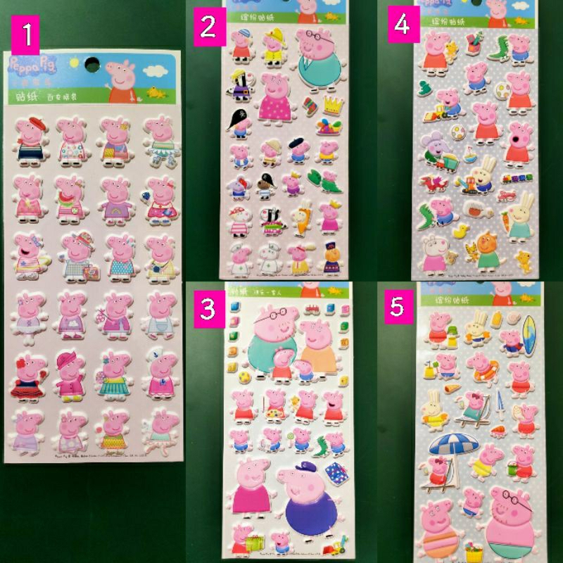 Jual Peppa Pig Sticker | Stiker Babi | Shopee Indonesia