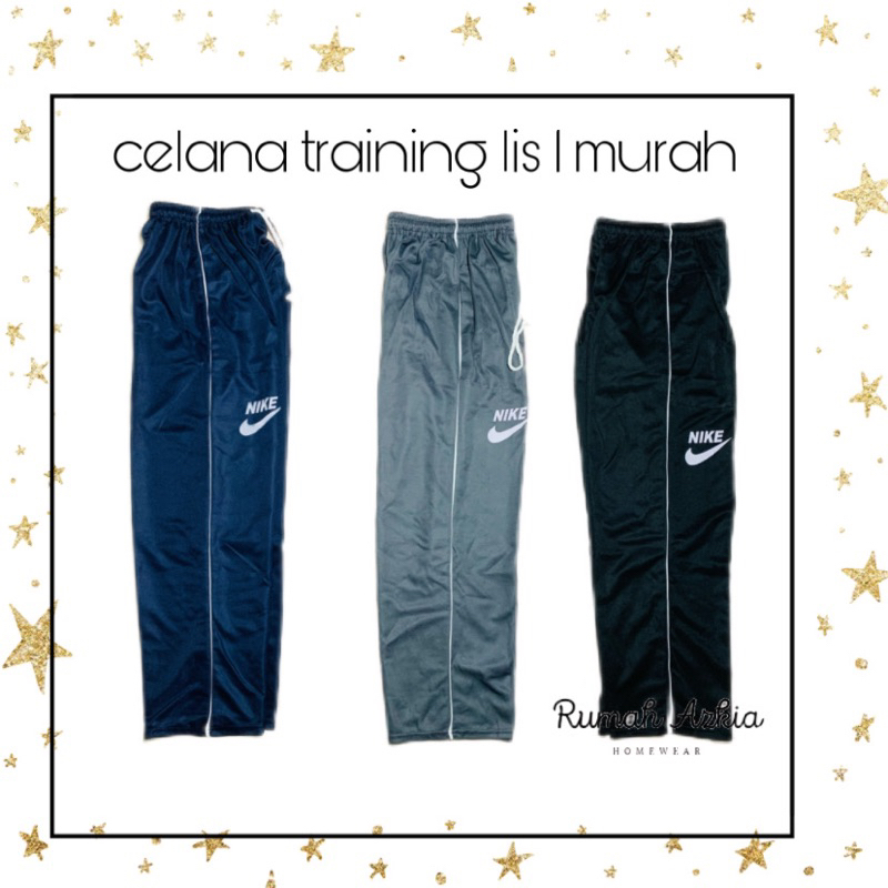 Jual Celana Training Trening Olahraga Lis Satu Murah | Shopee Indonesia