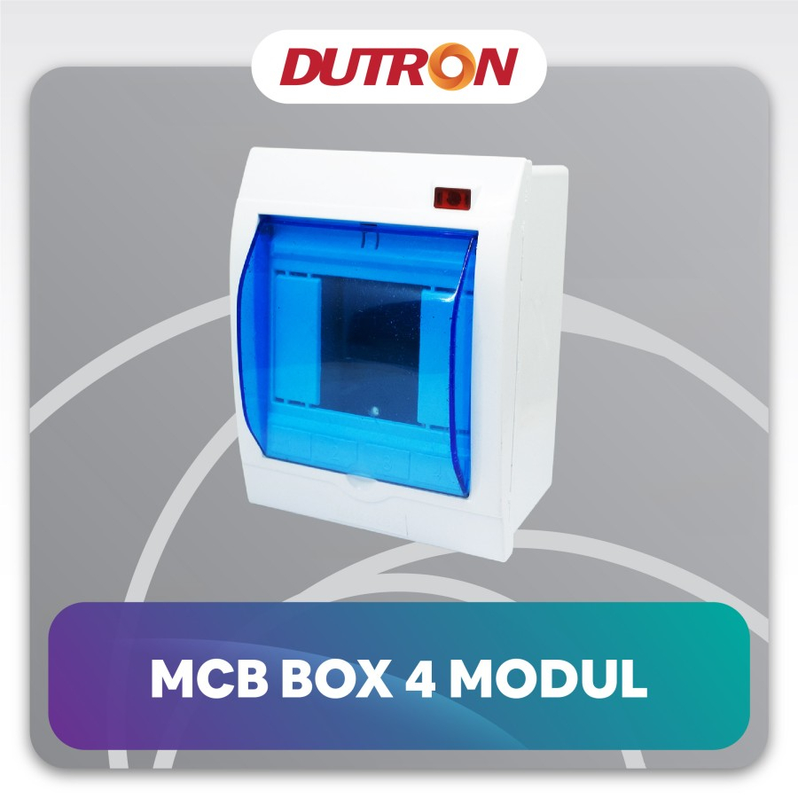 Jual BOX MCB 4 Group Inbow Outbow 4Group Modul DUTRON | Shopee Indonesia