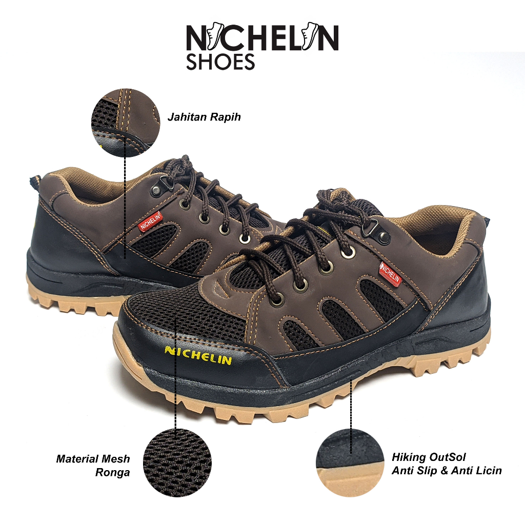 Jual SEPATU HIKING CASUAL PRIA SEPATU GUNUNG ADVENTURE SEPATU TOURING ...