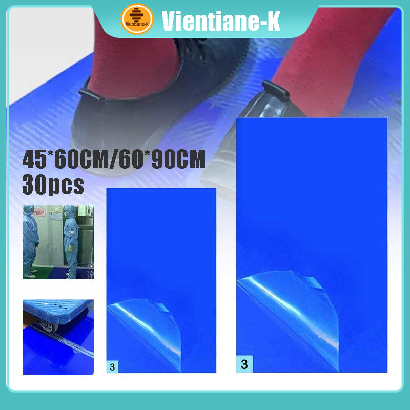 Jual Sticky Mat 24x36 Inch 30pcs Biru Blue Perekat Debu Anti Bacterial ...