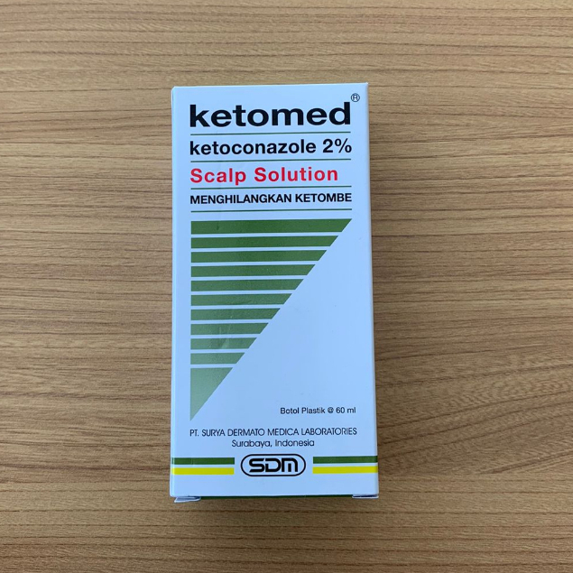Jual Ketomed 2% Scalp Solution 60 ml | Shopee Indonesia