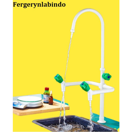 Jual Kran Three Way Laboratorium / Keran Laboratorium Lemari Asam 3 Way ...