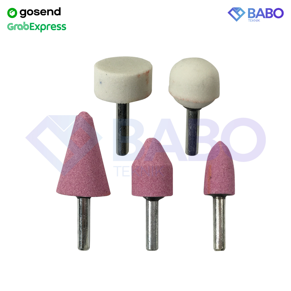 Jual BISON 5 PCS SET BATU OSCO MATA BOR BATU GERINDA BOTOL MOUNTED ...