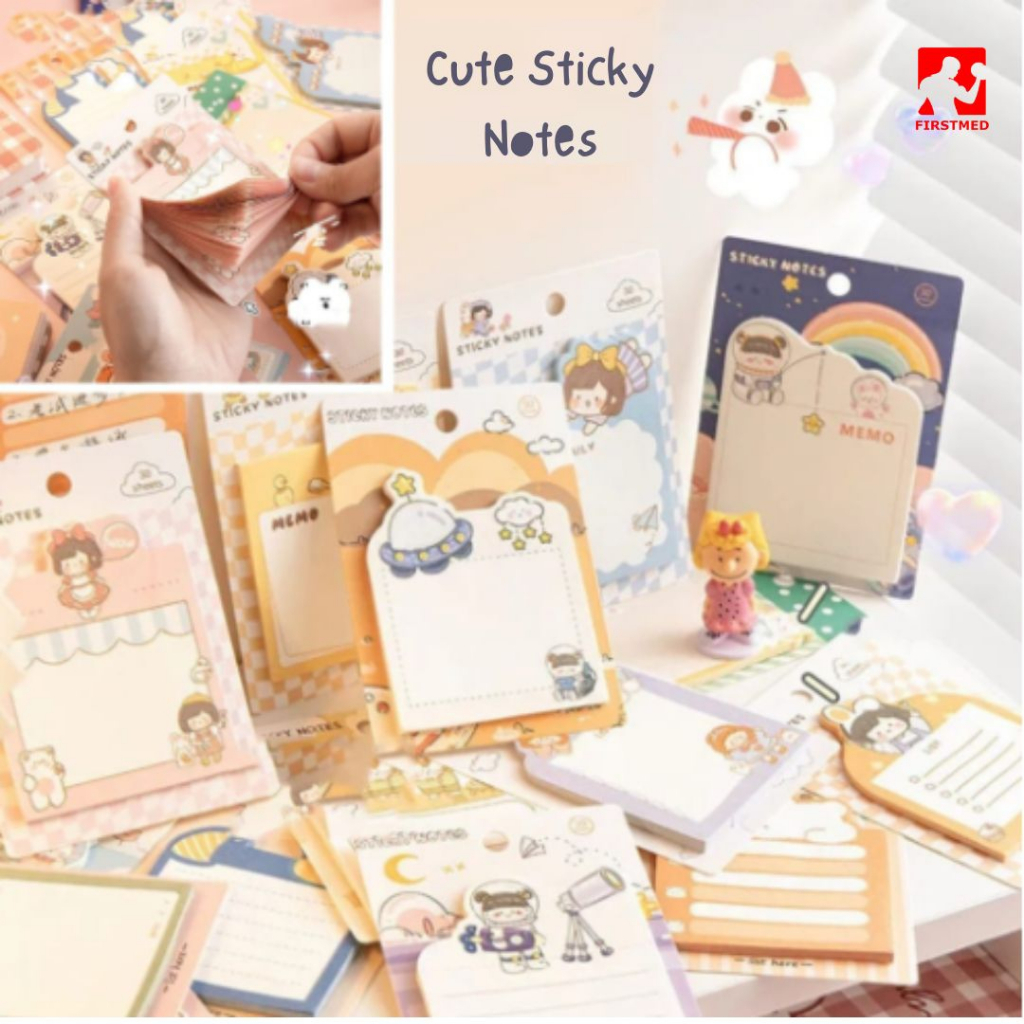 Jual STICKY NOTES FANCY STICKY NOTES LUCU STICKY NOTE MEMO TEMPEL ...