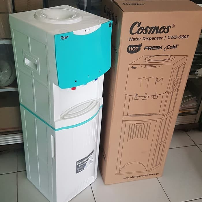 Jual DISPENSER COSMOS CWD-5603 CWD5603 CWD 5603 HOT AND COOL | Shopee ...