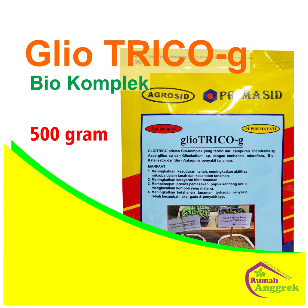 Jual Pupuk Primasid Glio Trico-g 500 gram hayati peningkatan ketahanan ...