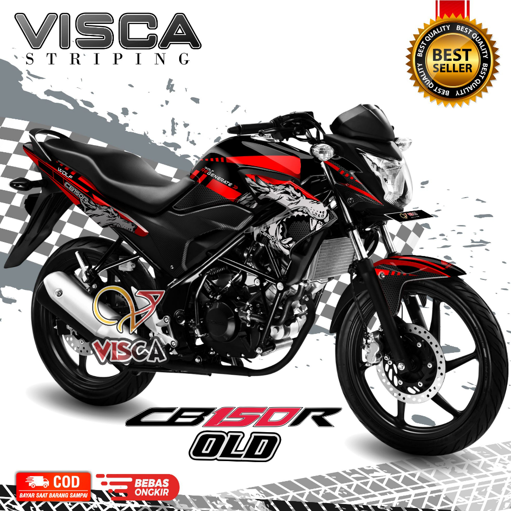 Jual Decal CB150r Old Full Body - Stiker CB150r Old Full Body - Dekal ...