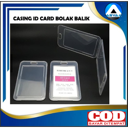 Jual Frame id card transparan untuk 2 kartu | Shopee Indonesia