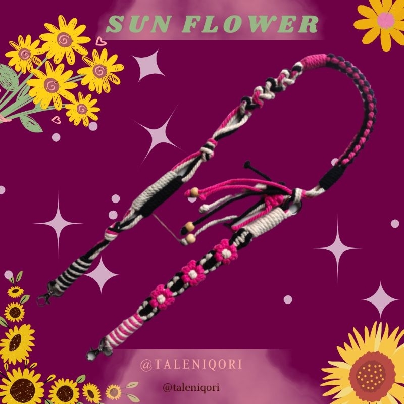 Jual STRAPBAG MACRAME sun flower 2in1 MURAH !! | Shopee Indonesia