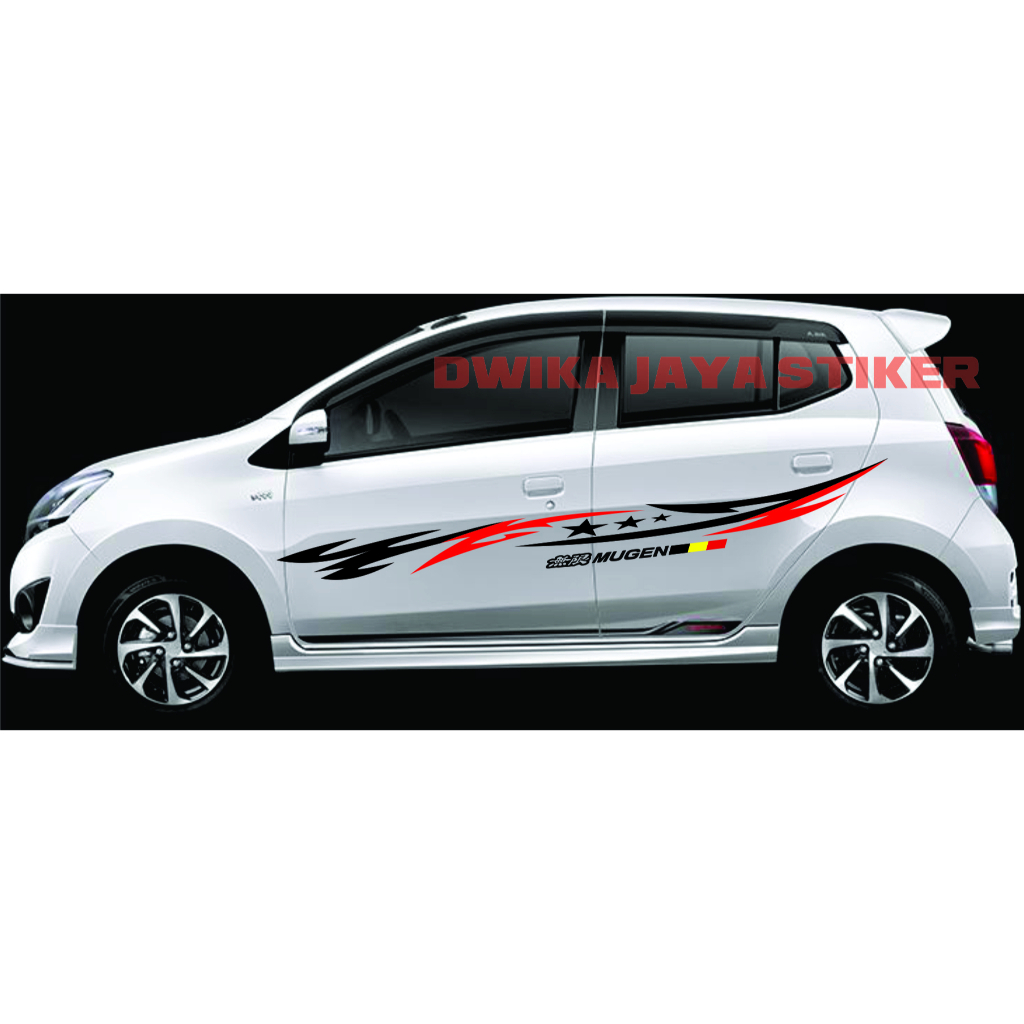 Jual stiker mobil ayla cutting stiker mobil tribal terbaru | Shopee ...