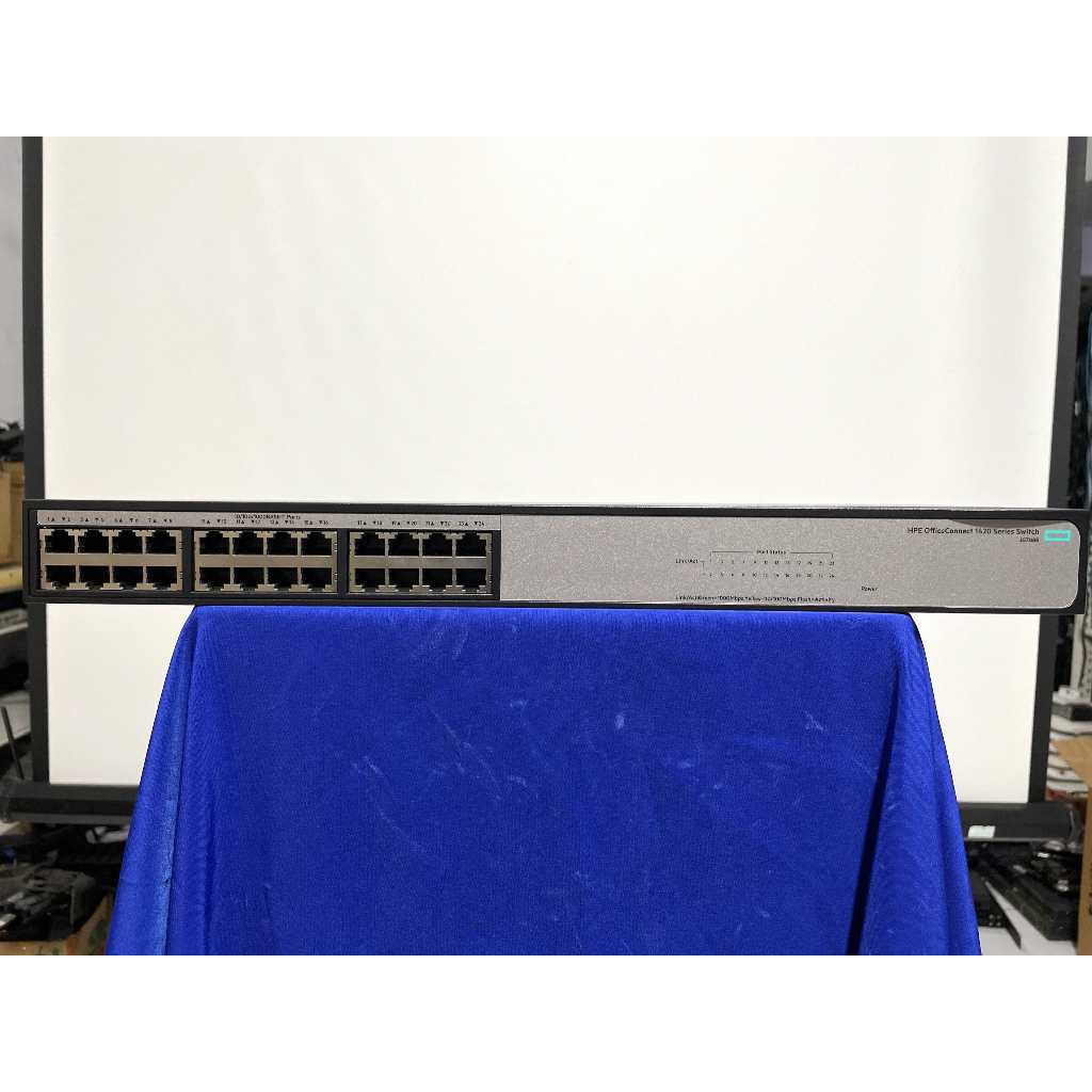 Jual switch hub hpe office connect 1420 24g jg708b 24 port gigabit ...
