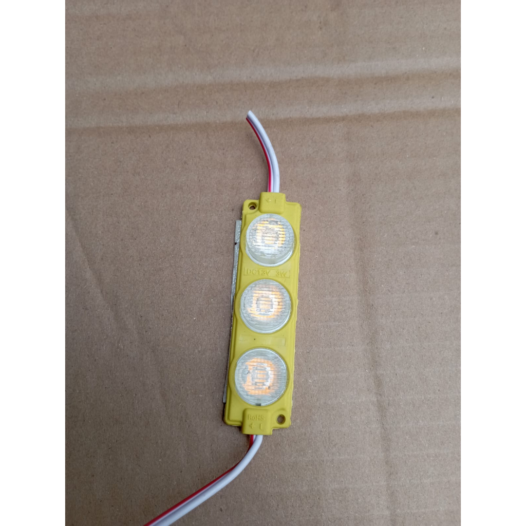 Jual Lampu Led modul module strip 3 mata Lampu Led Modul 3 mata 1PCS truk truck Lampu mobil ...