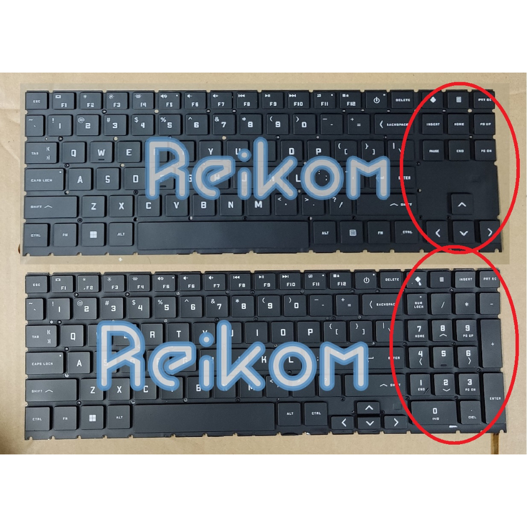 Jual Keyboard HP Omen 15ek 15-ek 15-ek0013dx 15-ek0019tx 15-ek0025tx ...