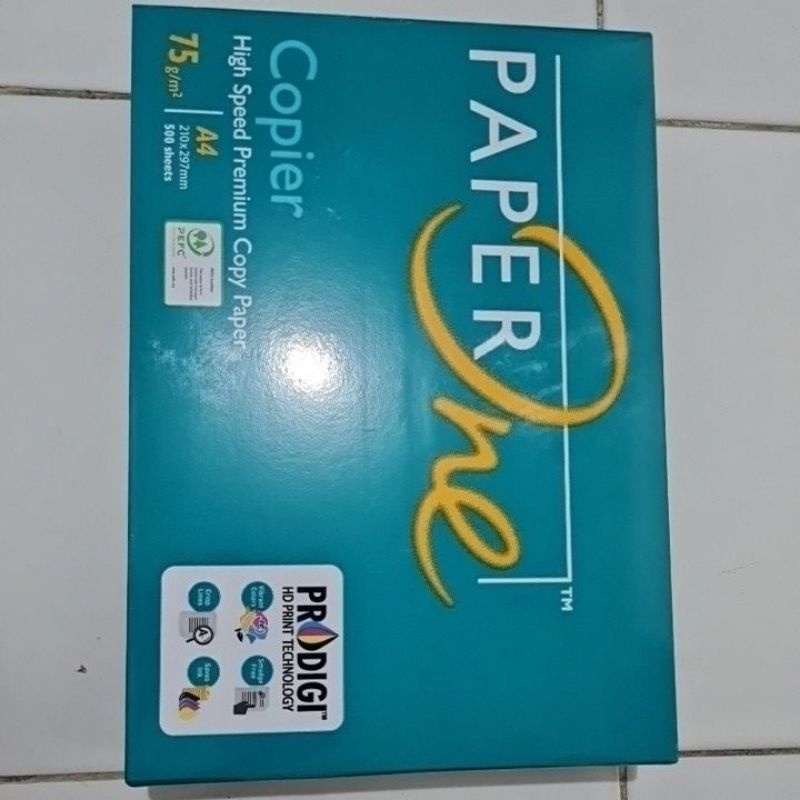Jual paper one a4 75 gram | Shopee Indonesia