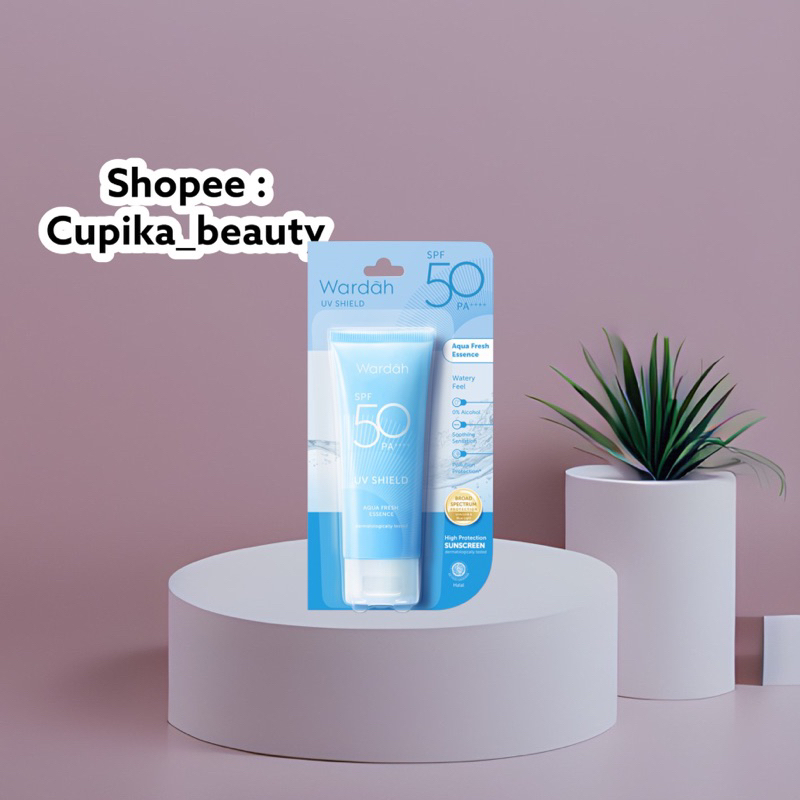 Jual ii,ez} WARDAH uv shield aqua fresh serum sunscreen spf 50 pa ...