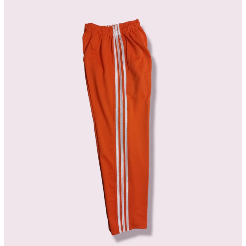 Jual Celana training olahraga panjang warna orange | Shopee Indonesia