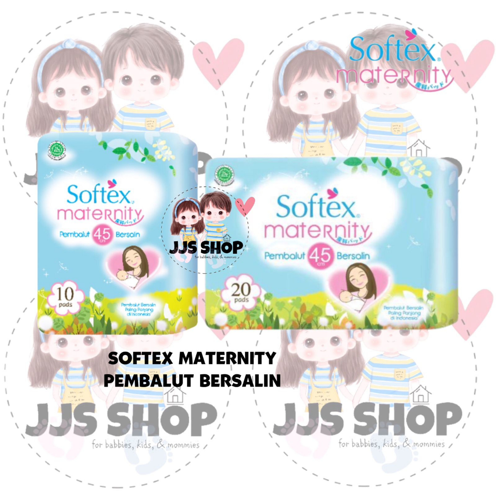 Jual SOFTEX MATERNITY ISI 10S 20S PEMBALUT BERSALIN PANJANG 45CM | Shopee Indonesia