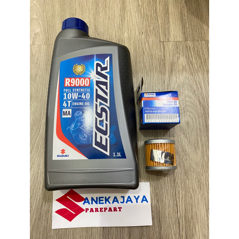 Jual OLI SUZUKI ECSTAR R9000 1.3L 1300ML SUZUKI GSX SATRIA FU 150 SATRIA FU FI BANDIT FULL ...