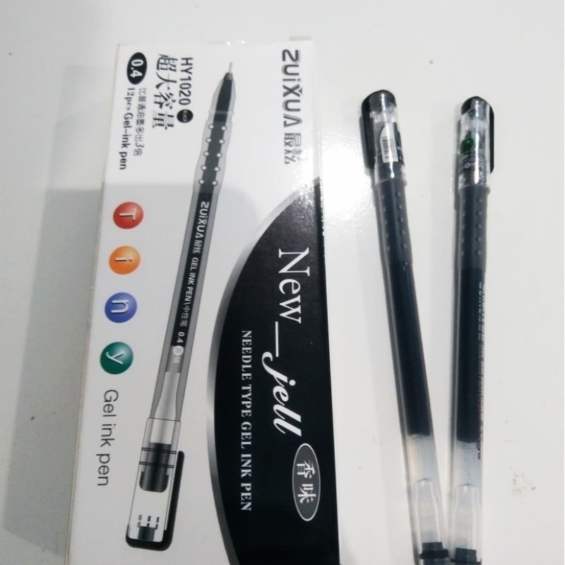 Jual 1PACK BOLLPOINT/PULPEN GEL ZUIZUA, YOEKER 0,4mm | Shopee Indonesia