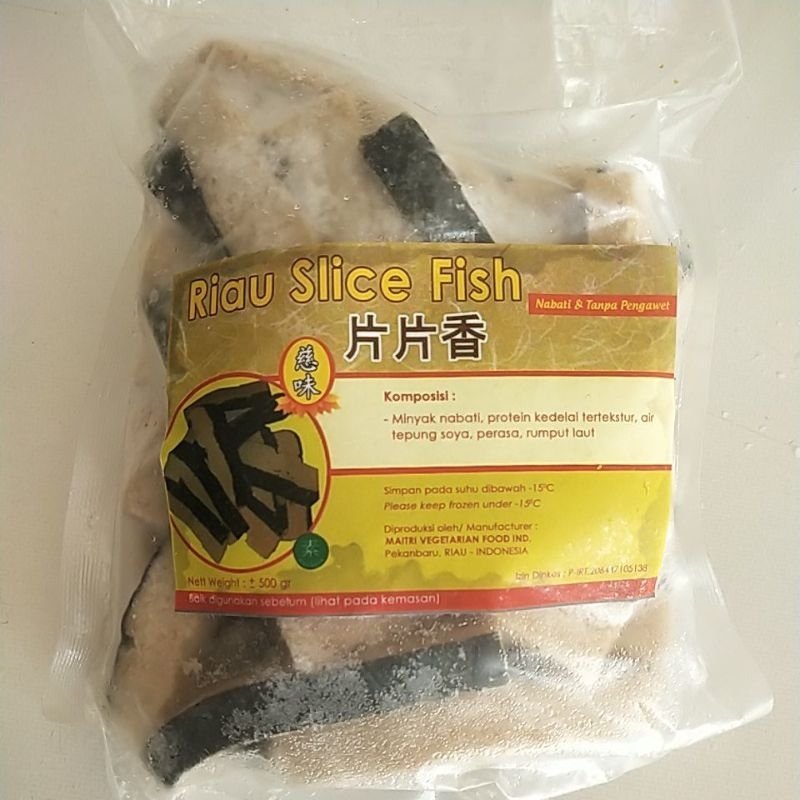 Jual Riau Slice Fish 500g 片片香/ frozen food vegetarian / maitri ...