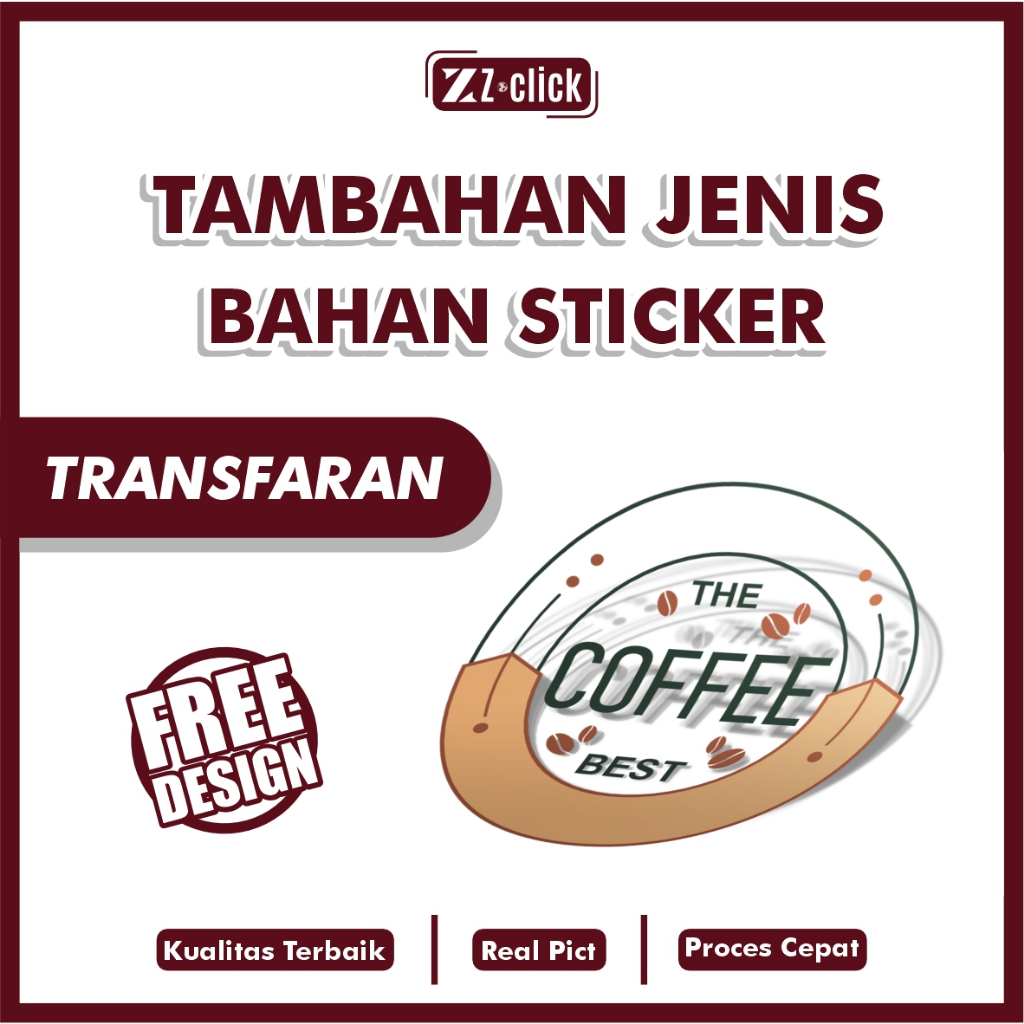 Jual STICKER/STIKER/TRANSFARAN/TRANSPARAN/CETAK LOGO STIKER/STICKER ...