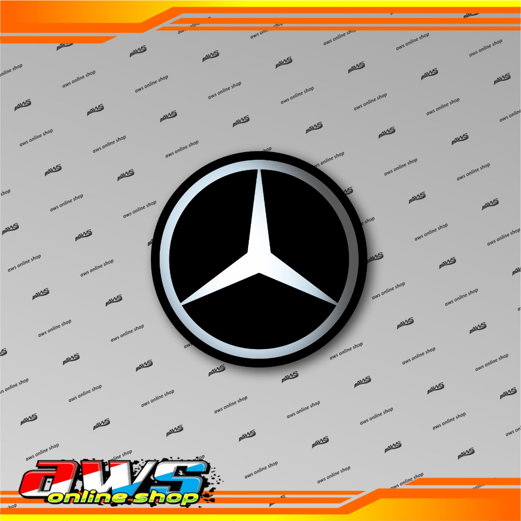 Jual Sticker Timbul Logo Mercy Mini | Shopee Indonesia