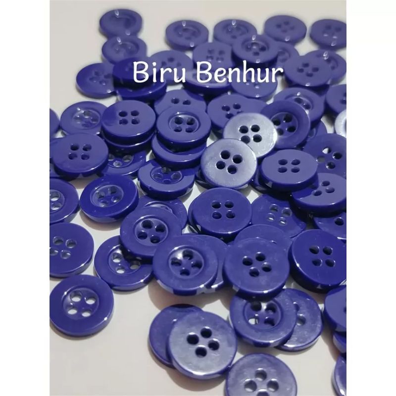 Jual KANCING BAJU 4 LUBANG 11MM 4 LOBANG 24pcs/ KANCING SERAGAM SEKOLAH ...
