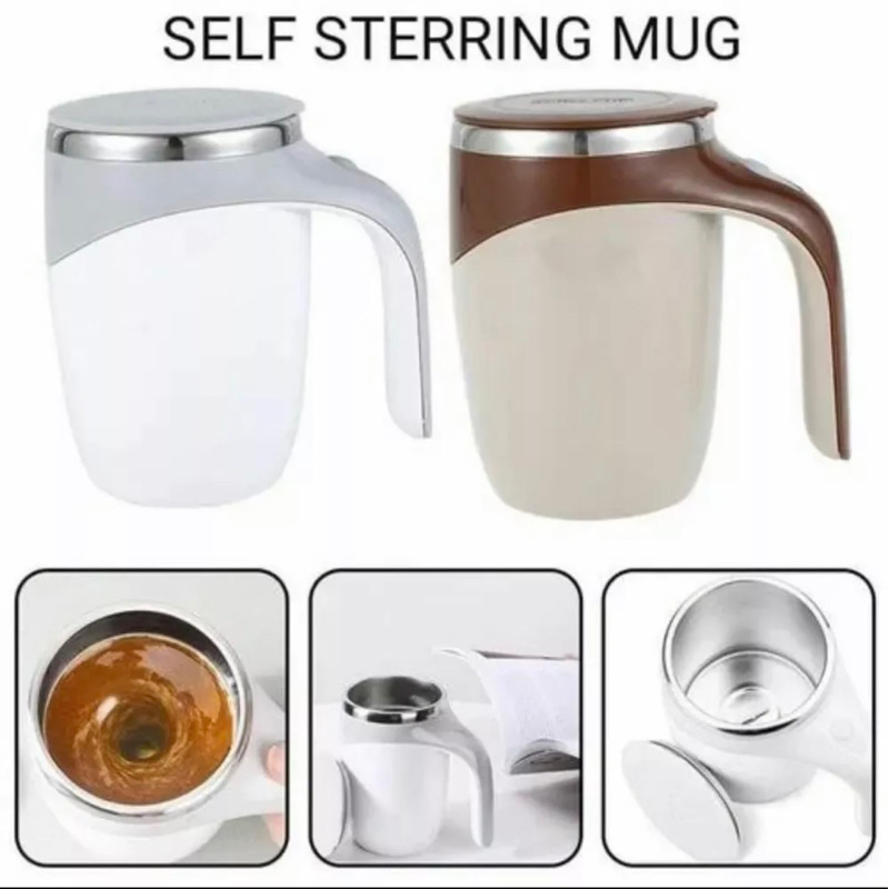 Jual Automatic Magnetic Stirring Cup - Gelas Pengaduk Otomatis 00910 | Shopee Indonesia