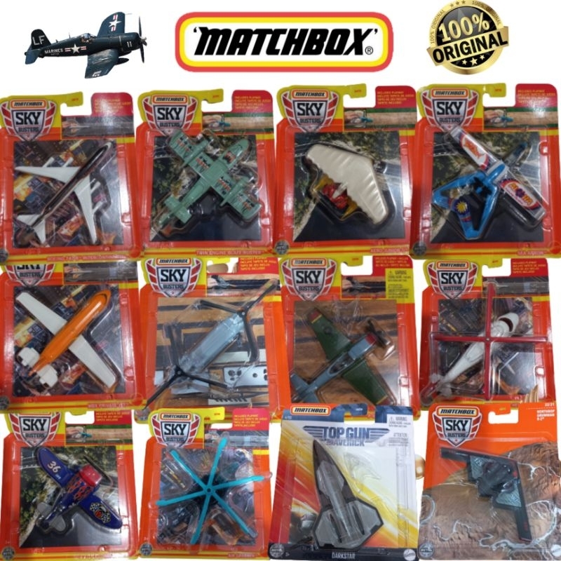 Jual Matchbox Sky Busters - Mainan Pesawat Diecast Matchbox | Shopee ...