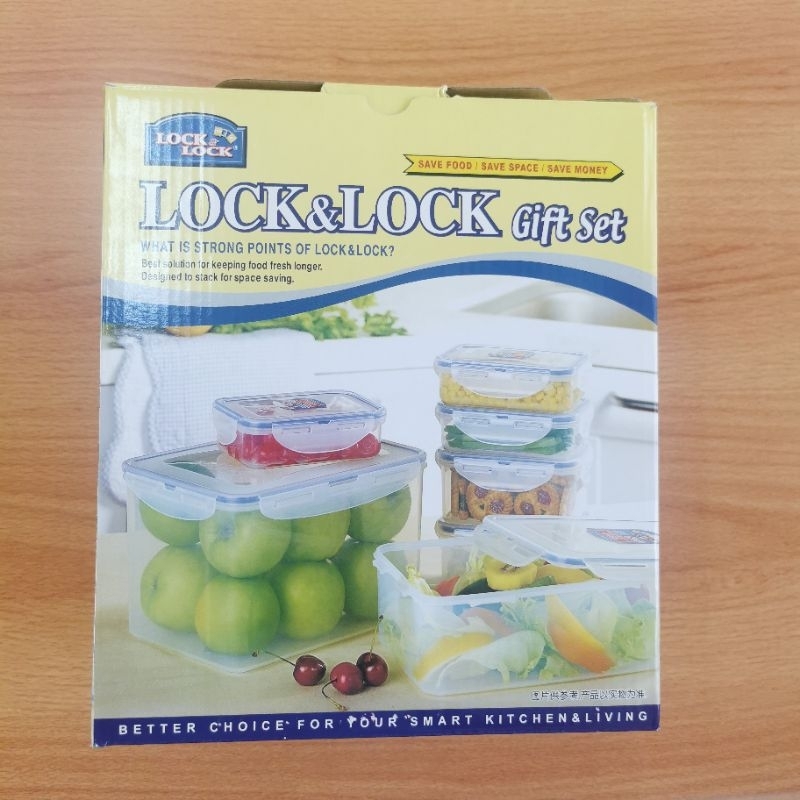 Jual LOCK & LOCK N LOCK ORIGINAL ORI Kotak Makanan Lunch Box HPL816C ...