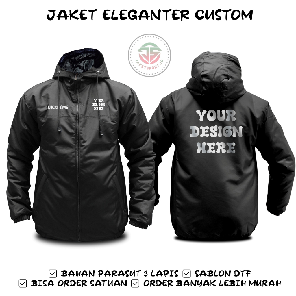 Jual Jaket Pria Parasut Jakarta Kota Kolaborasi / Jaket Jaki Jaya Raya ...
