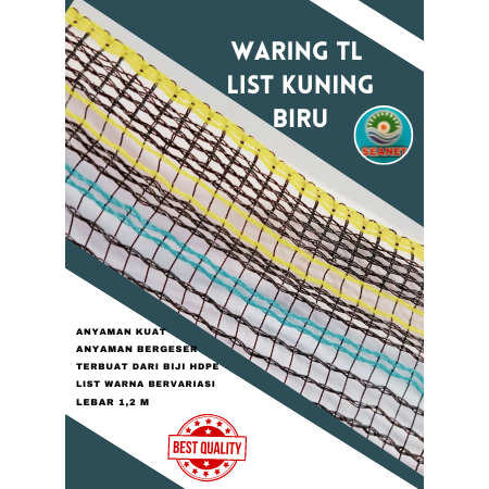 Jual ECERAN Waring TL List Biru Kuning | Shopee Indonesia