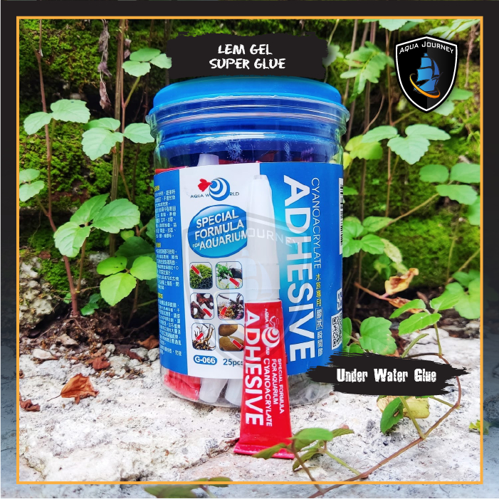 Jual Lem Gel Super Glue Tanaman Aquascape / CYANOACRYLATE / AQUAWORLD ...